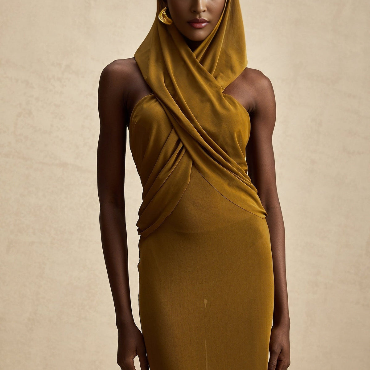 Rachel Green Maxi Dress | Crossover Neck, Backless Design | Shop Now ...